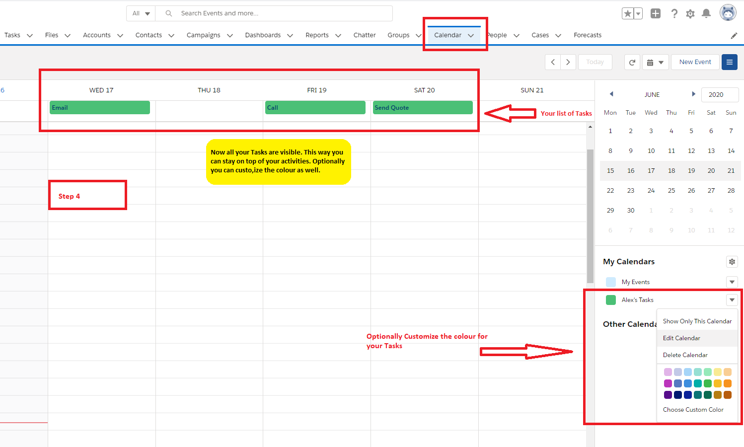 How do I create a Custom Calendar in Salesforce? – Cloud Mantras