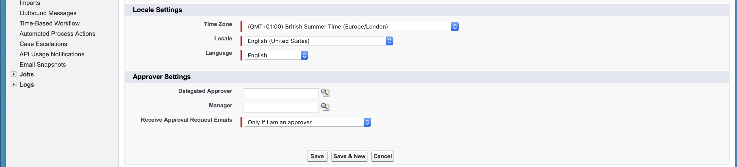 Which day of the week will be the first day of the week in Salesforce ...