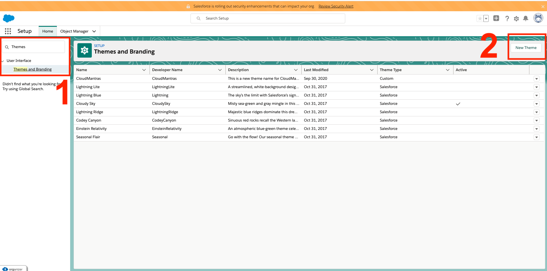 How can I change Themes and Branding in my Salesforce Org? – Cloud Mantras